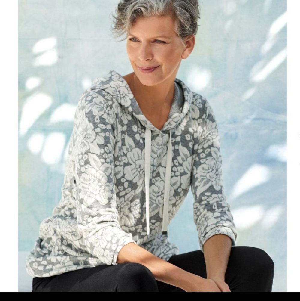 Soft Surroundings Weekend Getaway Hoodie - Gem